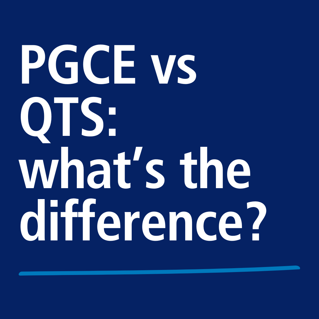 PGCE vs QTS: what's the difference? Articles on Teacher Training